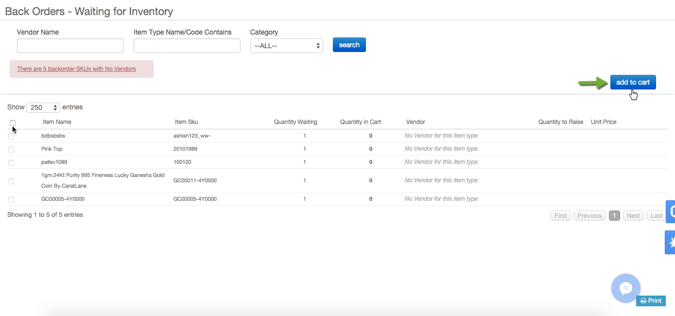 Backorders - Unicommerce Support Portal